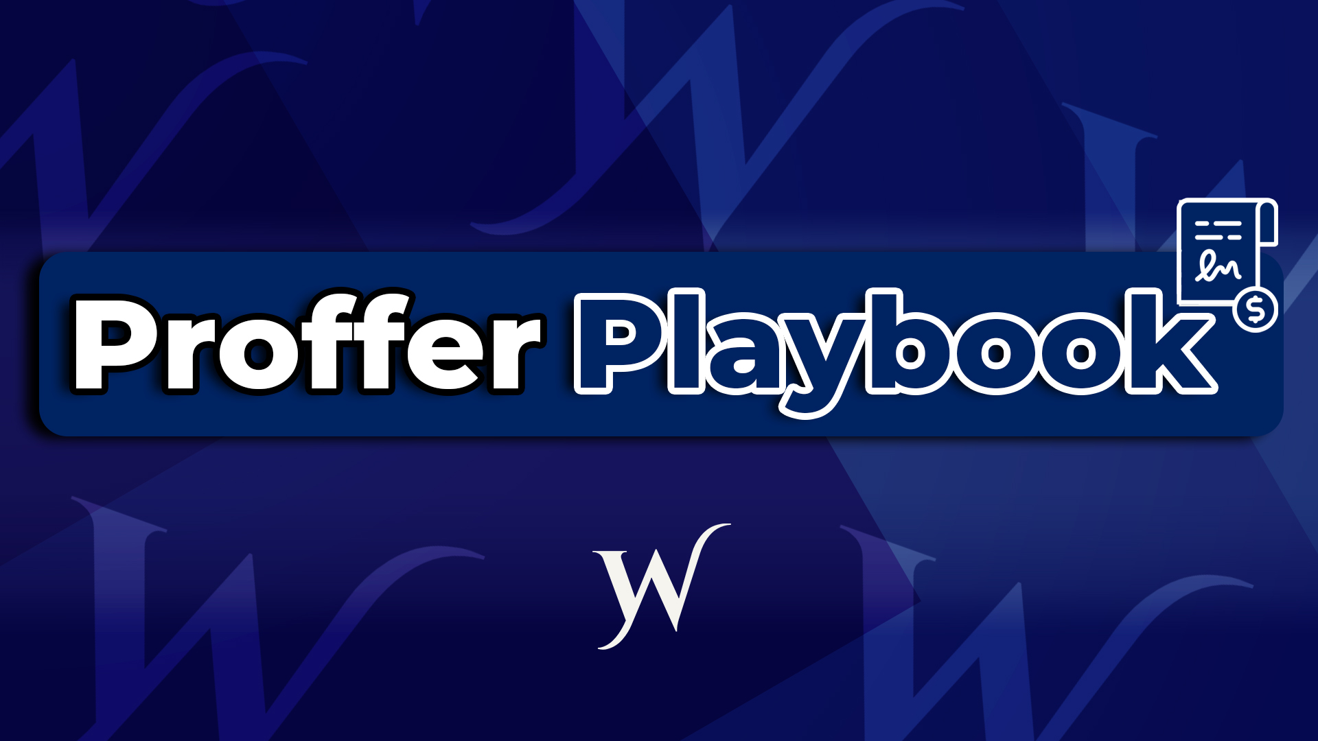 Proffer Agreement Resource Center - White Collar Advice